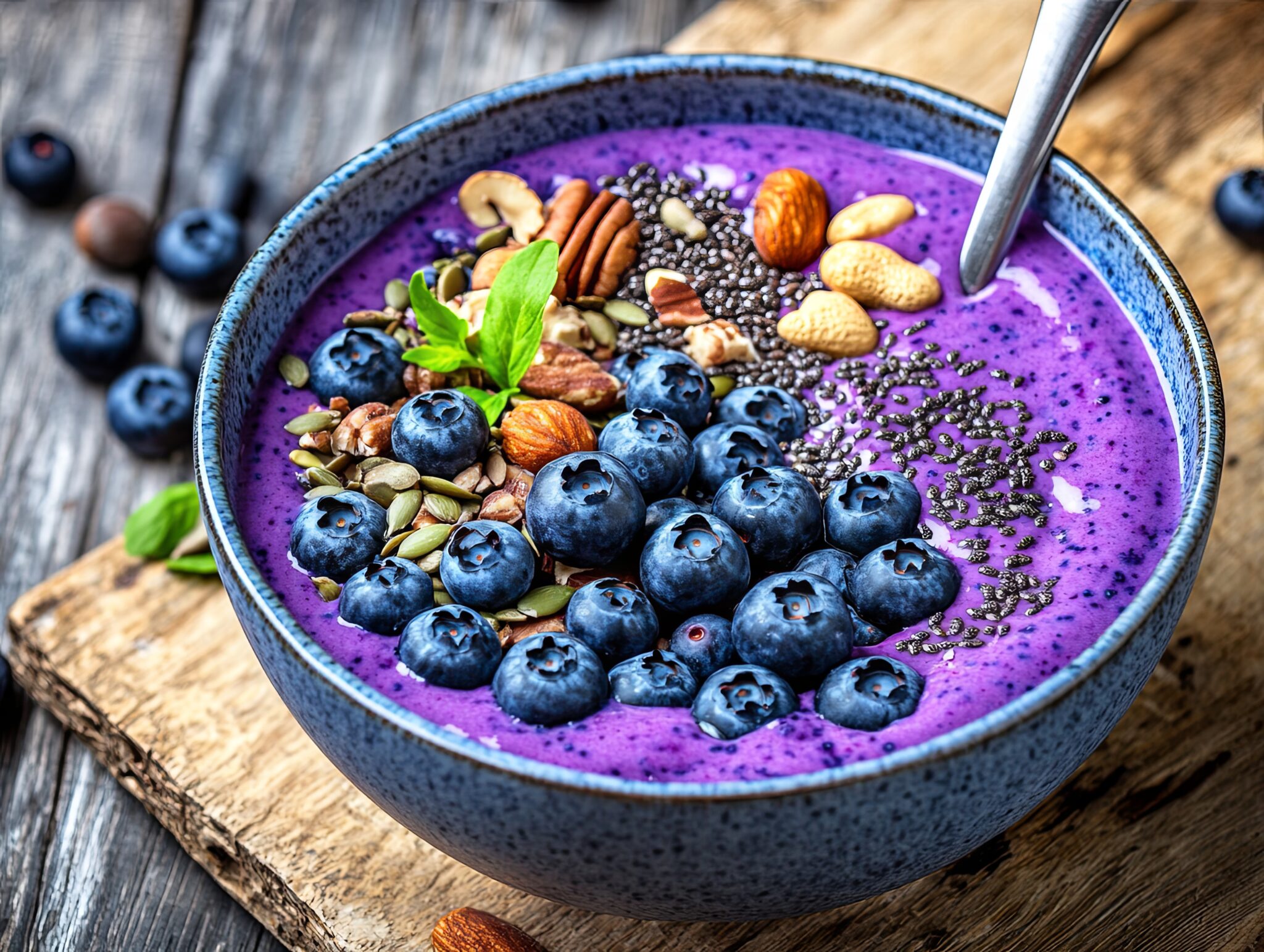 RECIPE OF THE WEEK: BLUEBERRY SMOOTHIE BOWL | Peak Performance Fitness